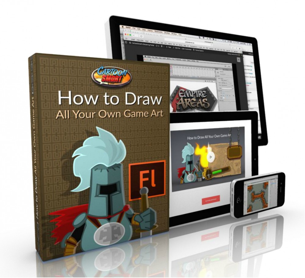 How to Draw All Your Own Game Art – Video Tutorials | CartoonSmart.com