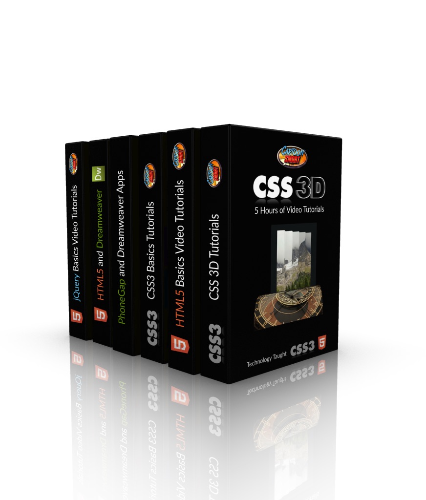 Html5 Training Bundle – 55 Hours of Video Tutorials | CartoonSmart.com